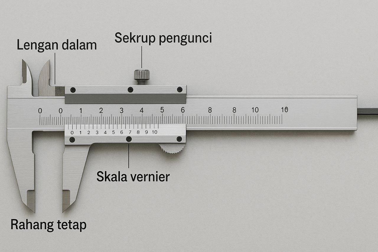 Cara Menggunakan Jangka Sorong - WikiKomponen